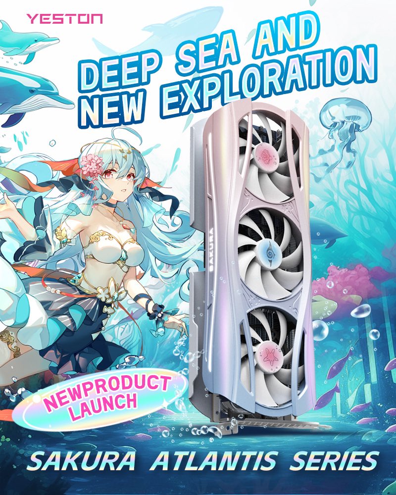 Maxsun과 Yeston, ‘와이푸(Waifu)’ 테마의 Radeon RX 9070과 GeForce RTX 50 GPU 공개 ...