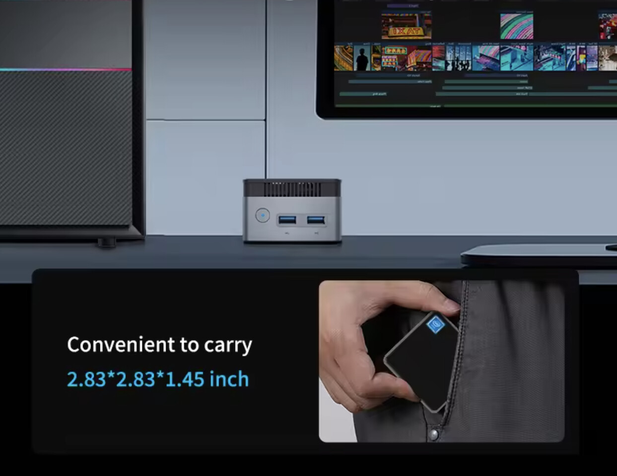 초소형 Morefine M6S Plus 미니 PC, 인텔 트윈 레이크 프로세서 탑재 출시 예정 - 조드