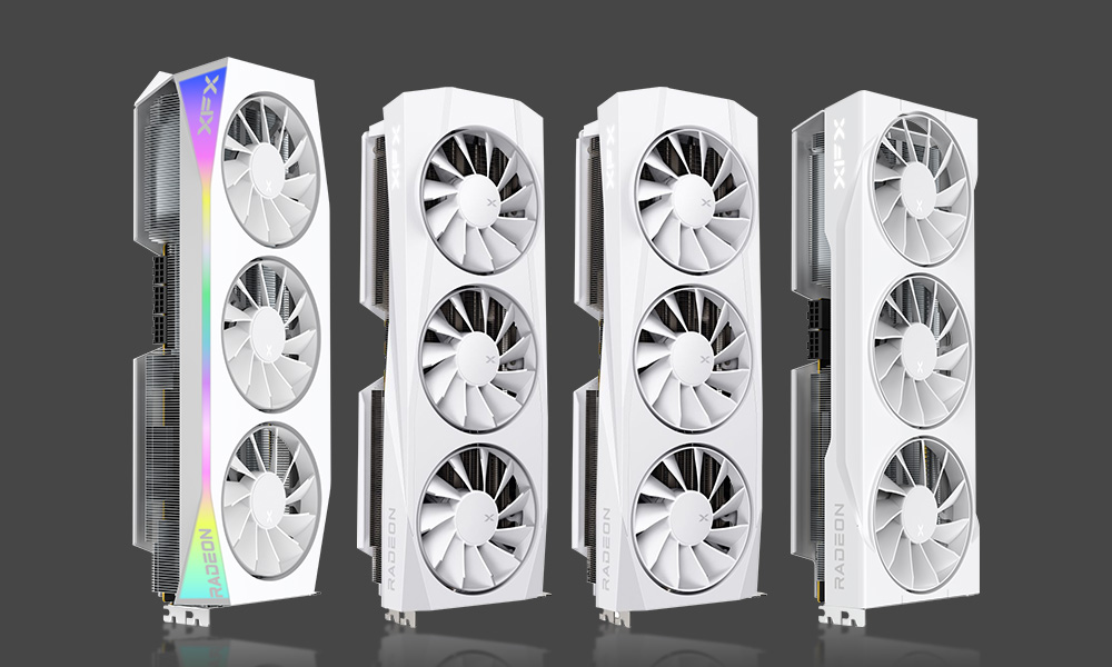 STCOM, XFX 라데온 RX 9070 XT 시리즈 화이트 모델 그래픽카드 4종 국내 출시! - 파트너 소식