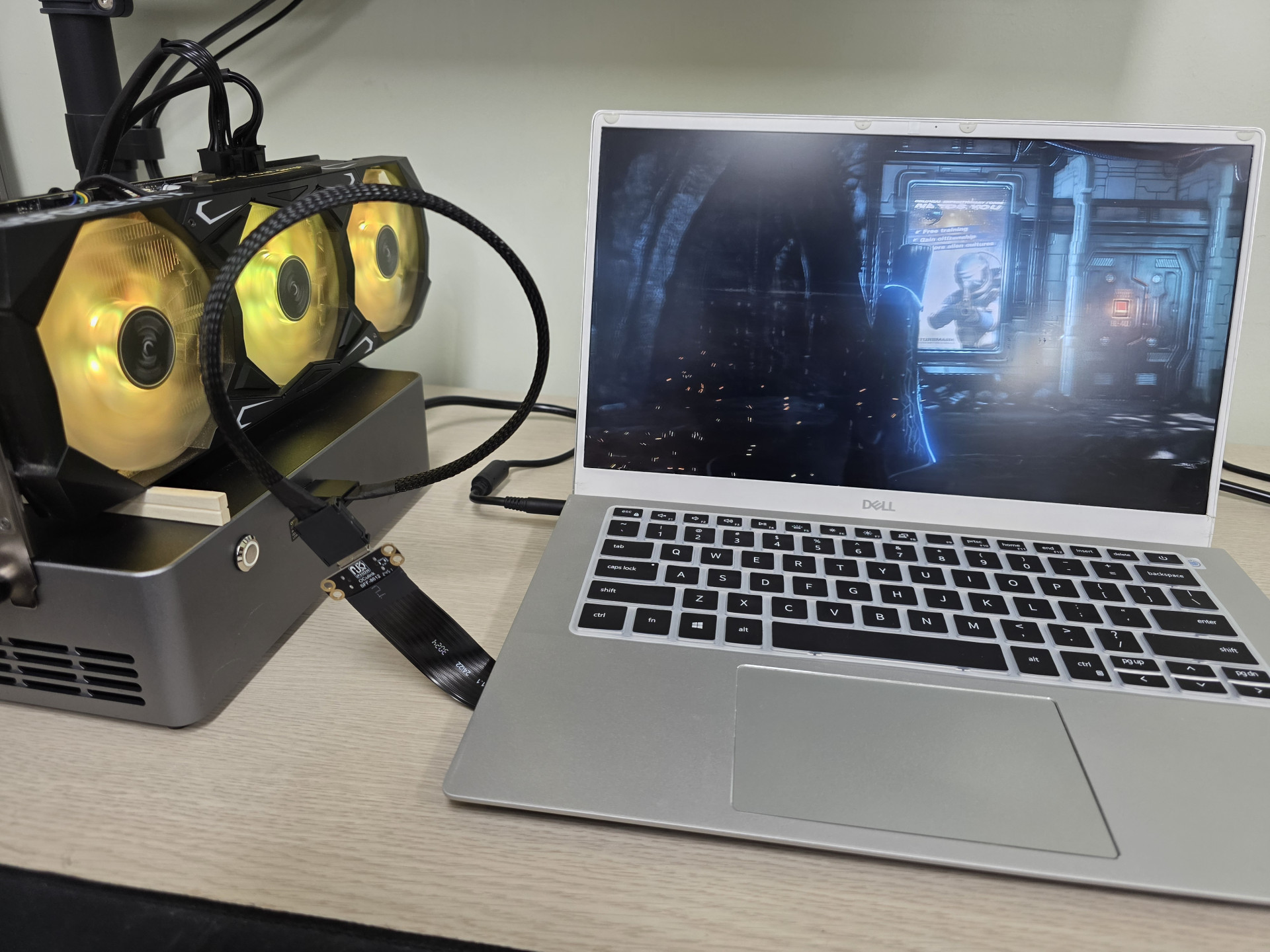 eGPU 후기 (AG01S + RTX 3080) - 조드