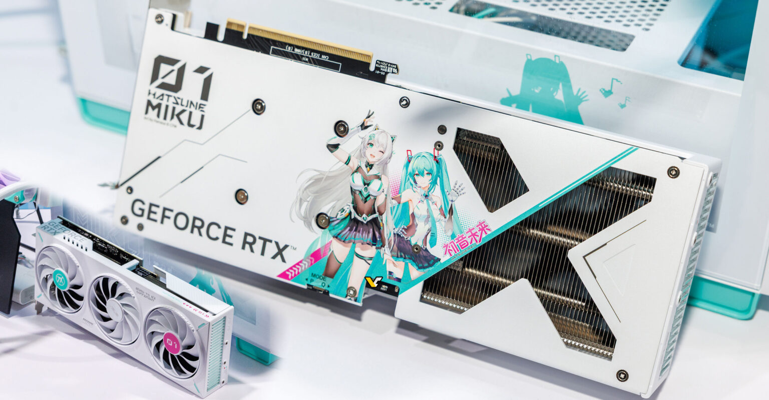 ASUS, 출시 앞두고 첫 RTX 5060 Ti 하츠네 미쿠 에디션 공식 공개 - 조드