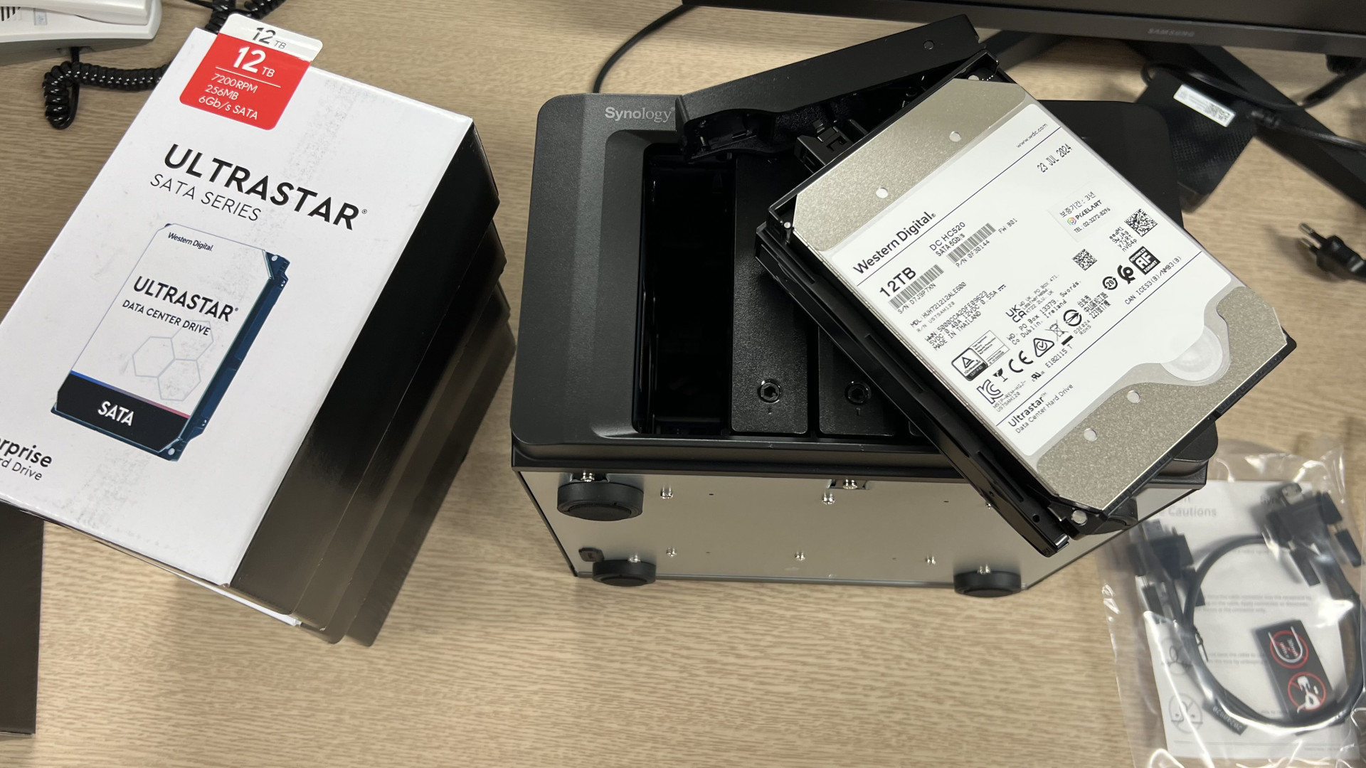 Synology DX517 유닛 확장 킷 - PC 일반