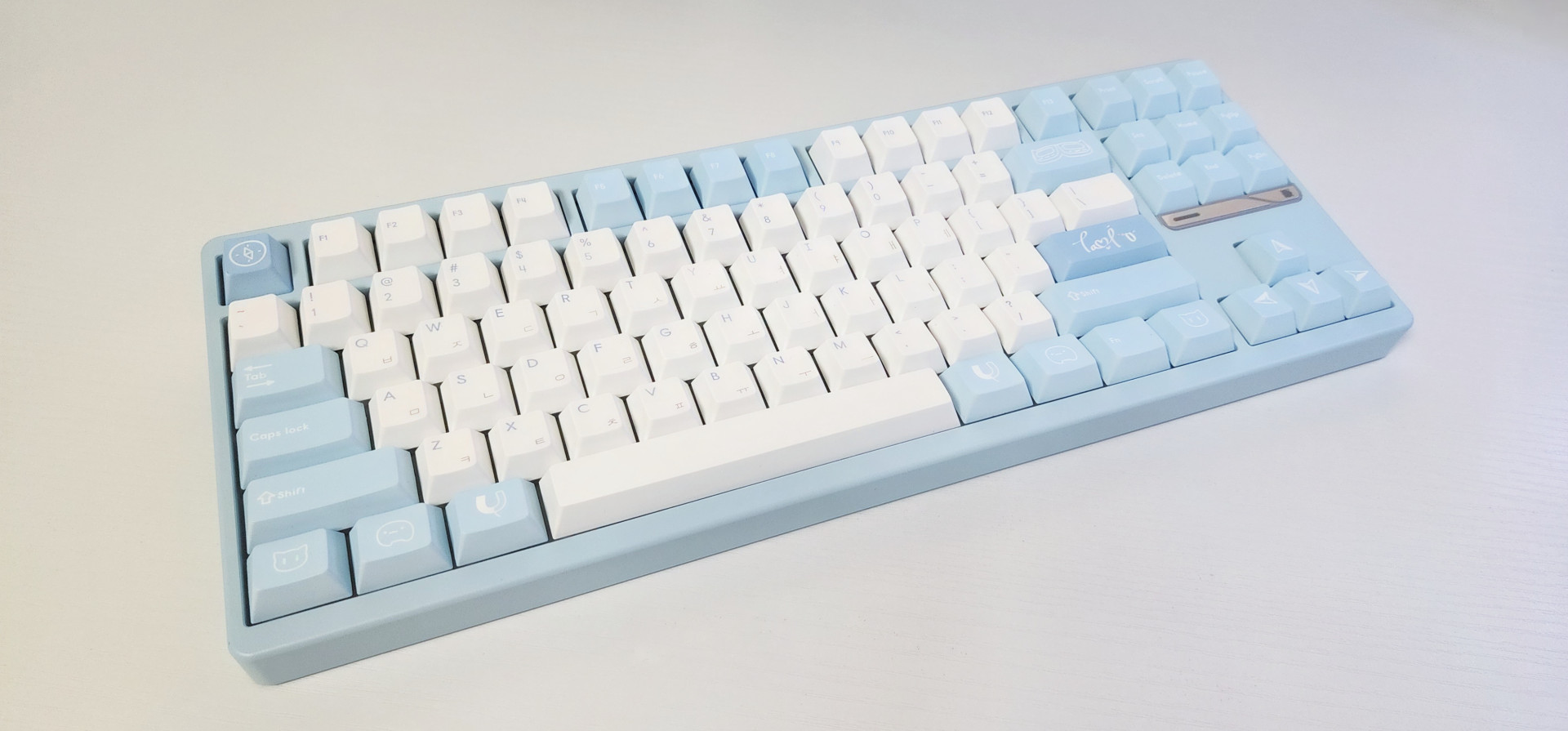 커스텀 키보드[스웨그키] × 스텔라이브[아라하시 타비] EVO80 tabi 에디션 리뷰 - 유저 리뷰