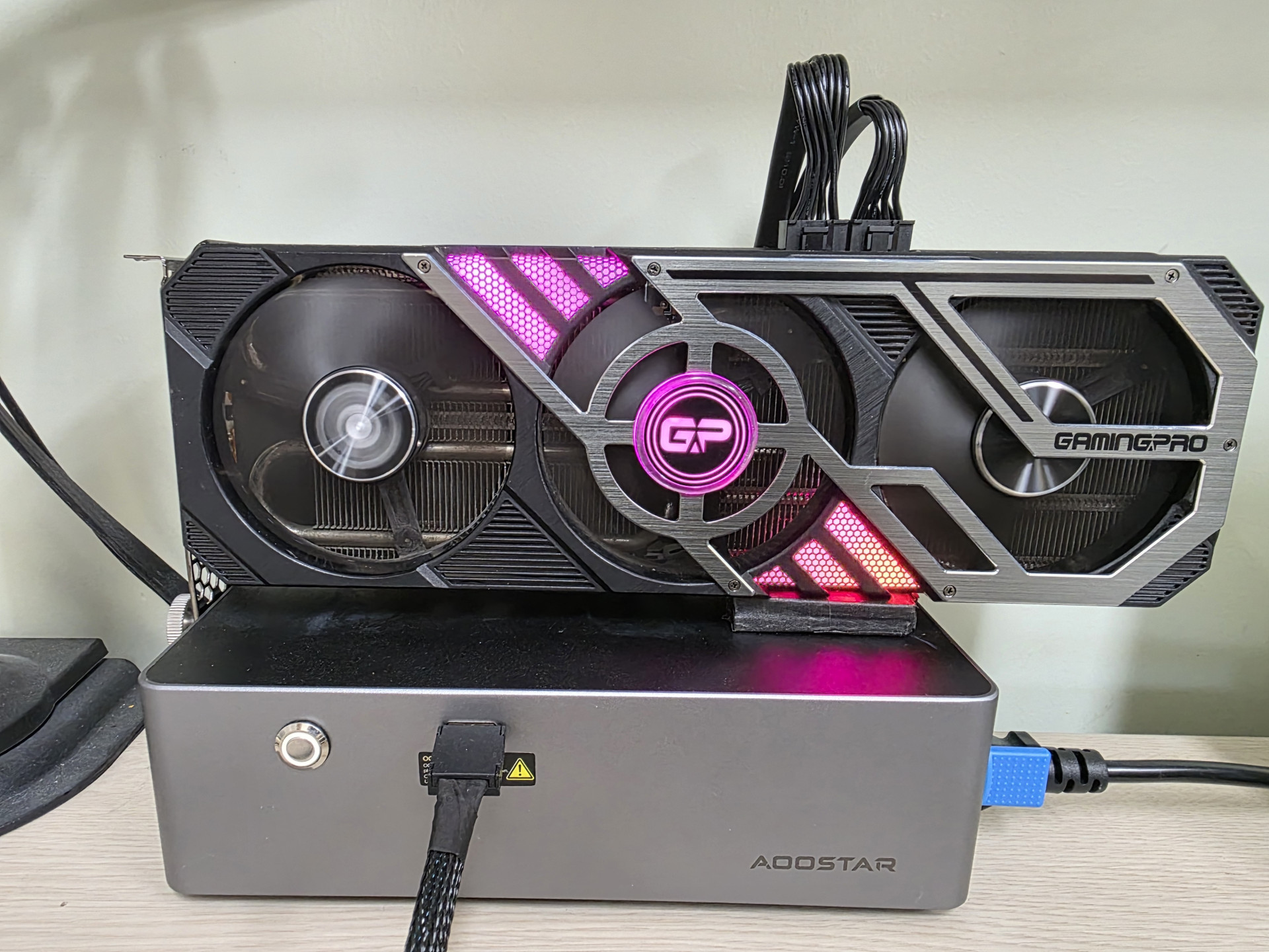 eGPU 2달 쓴 후기 (RTX 3080 + 노트북/미니 PC) - 그래픽카드