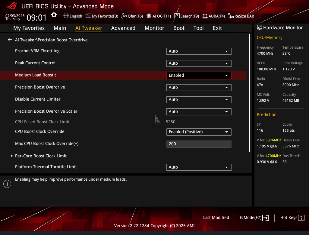 ASUS 보드에서 PBO 의외의 꿀팁 - CPU / 메인보드 / 램