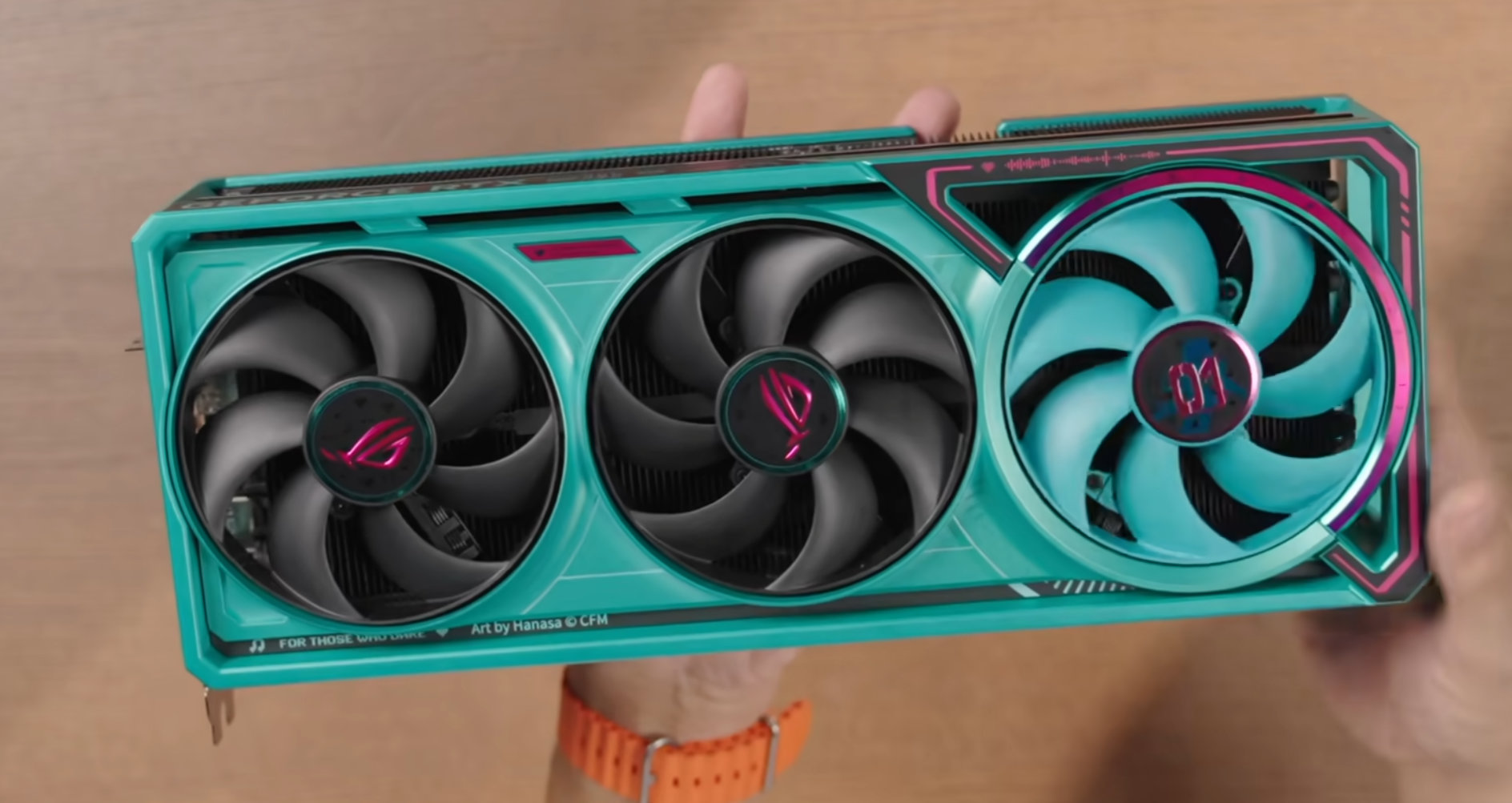 ASUS, RTX 5080 ROG Astral ”하츠네 미쿠” 시리즈 공개 - 테크 소식