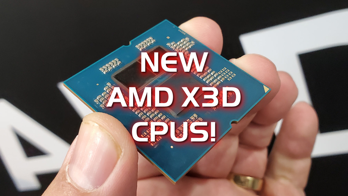 [루머] AMD, 2개의 새로운 Ryzen 9000 X3D CPU 개발 중 - 조드