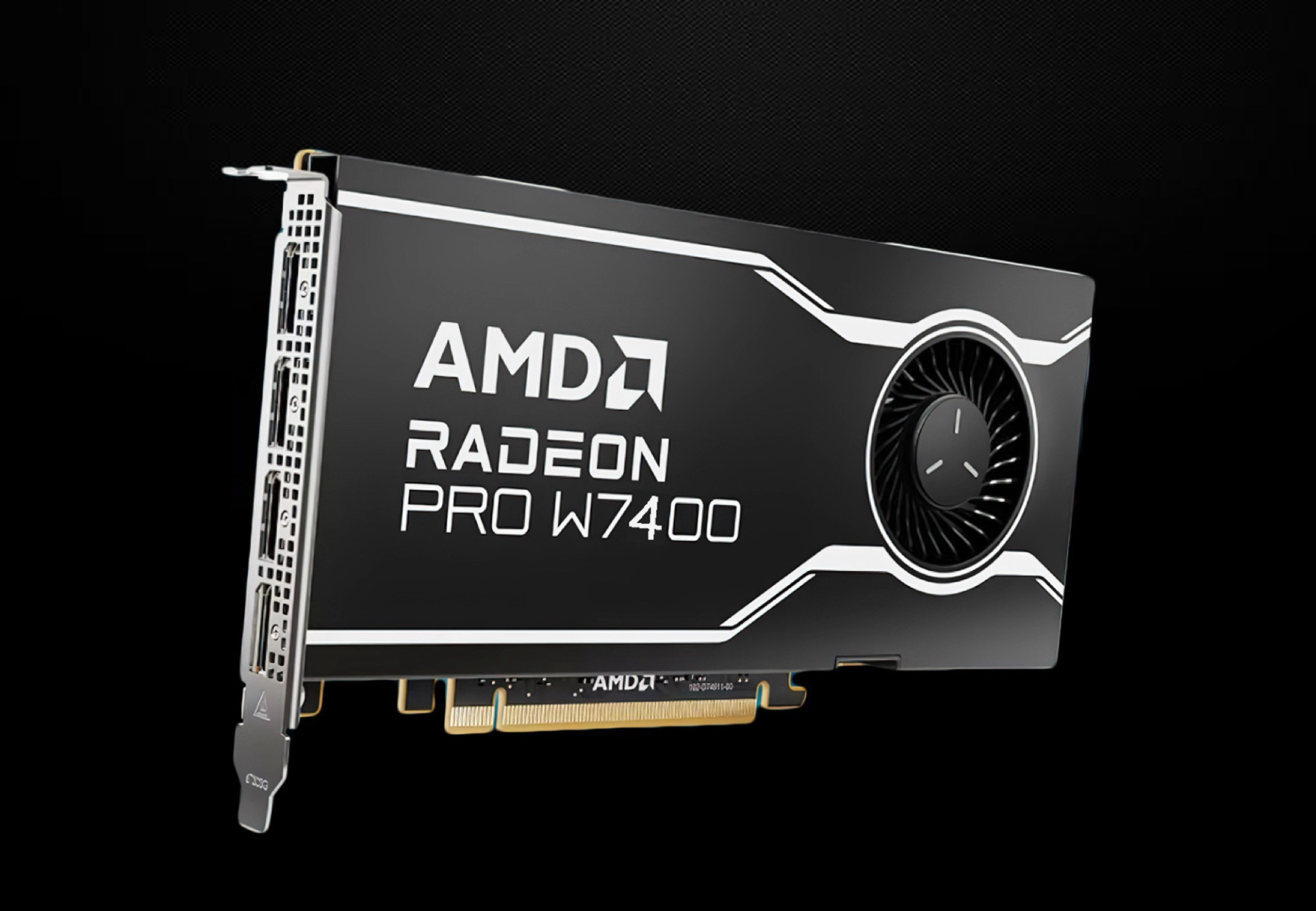 AMD, 보조 전원 불필요한 55W 싱글 슬롯 GPU: 라데온 프로 W7400 공개 - 테크 소식