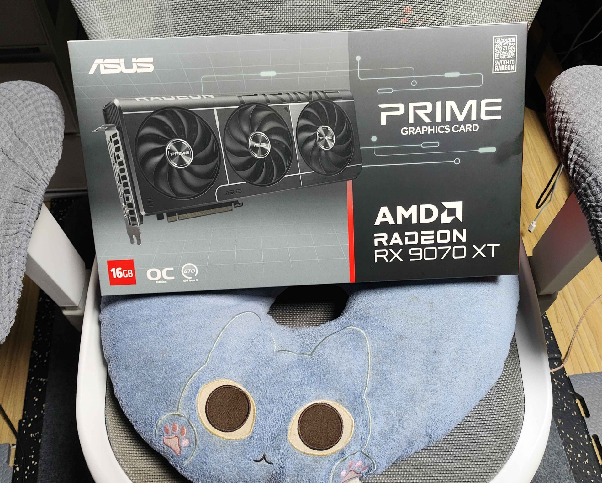 ASUS PRIME 라데온 RX 9070 XT OC D6 16GB 후기! - 조드