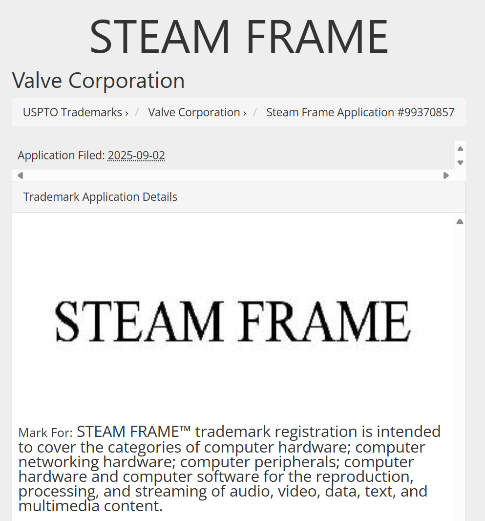 오랫동안 기다려온 밸브 인덱스 후속작, 새로운 이름 '스팀 프레임(Steam Frame)' 등장 - 게임 소식