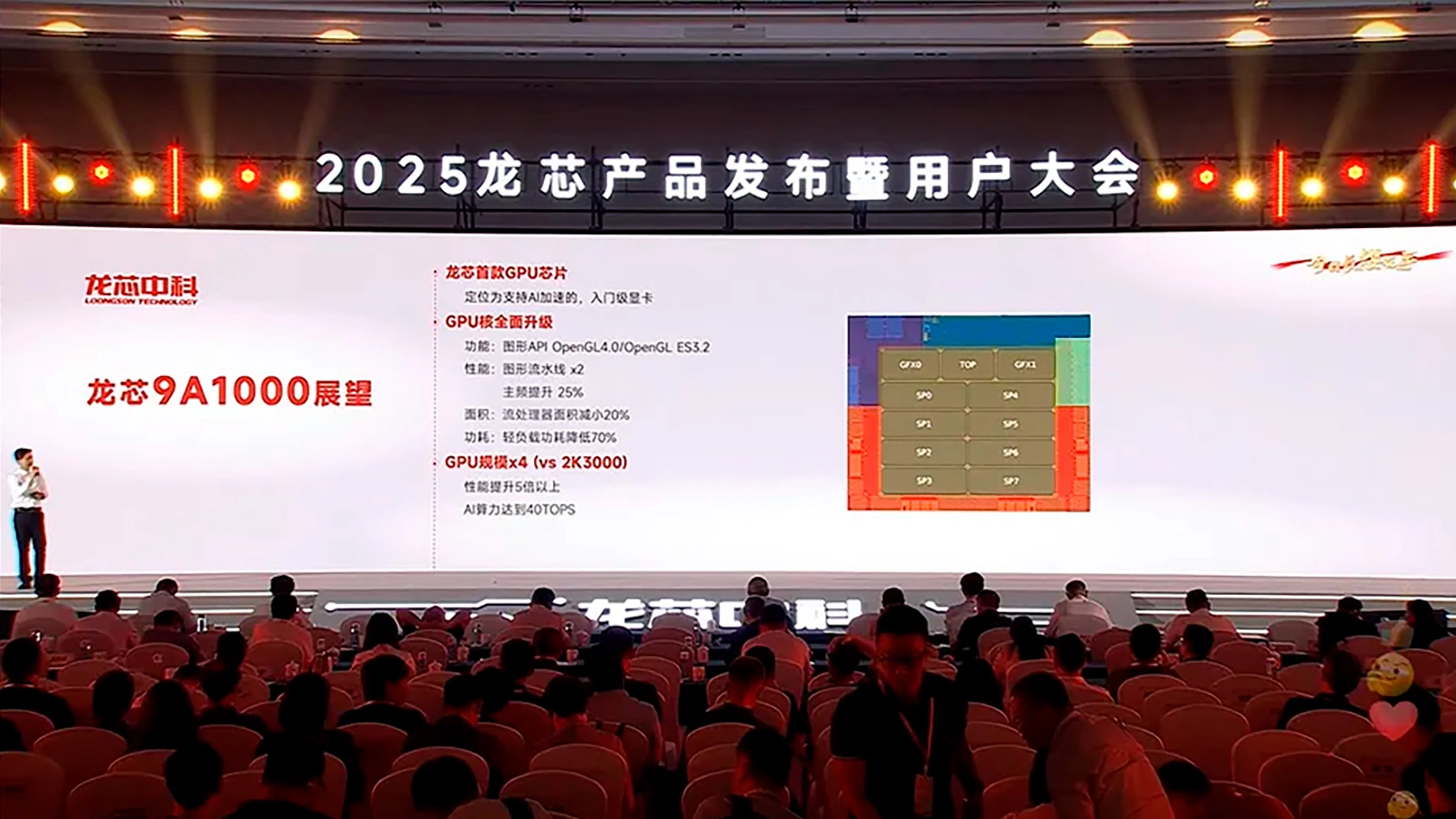 AMD RX 550급 성능의 중국산 보급형 GPU 룽손 9A1000, 테이프 아웃 준비 완료 - 테크 소식