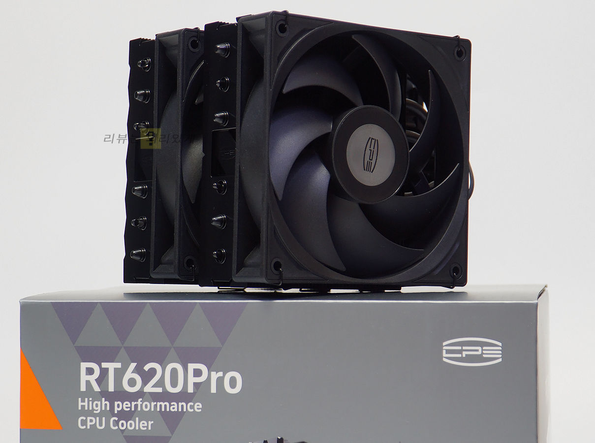 듀얼타워 쿨러 추천 얼티메이크 PCCOOLER CPS RT620 Pro 카본스틸 가성비쿨러 - 필드테스트