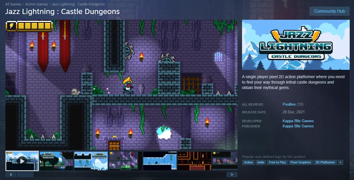 Jazz Lightning : Castle Dungeons 무료 - 이벤트 / 포인트