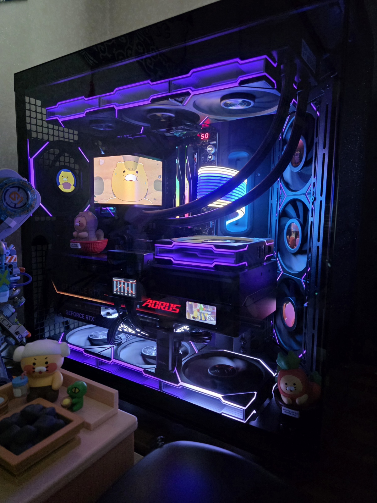 ASUS ROG CROSSHAIR X870E DARK HERO 조립 - CPU / 메인보드 / 램