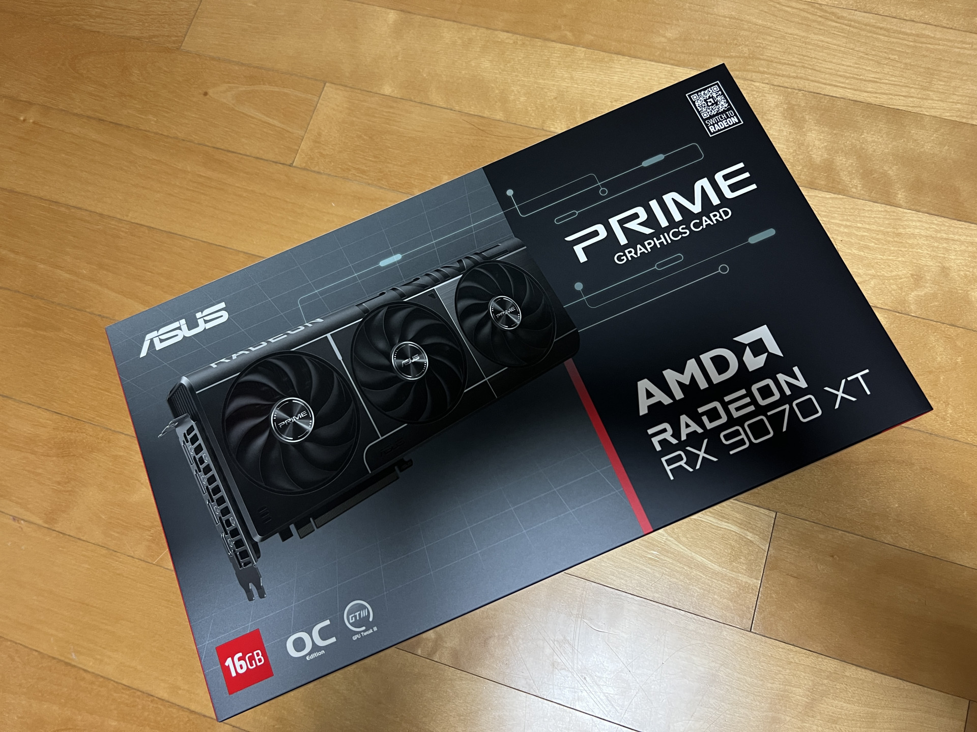 메모리 대란... 막차 타볼까>> ASUS PRIME 라데온 RX 9070 XT OC D6 16GB - 유저 리뷰
