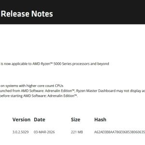 AMD Ryzen Master Overclocking Utility v.3.0.2.5029 출시 - CPU / 메인보드 / 램